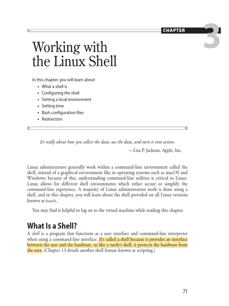 03 Ch03 | PDF | Character Encoding | Shell (Computing)