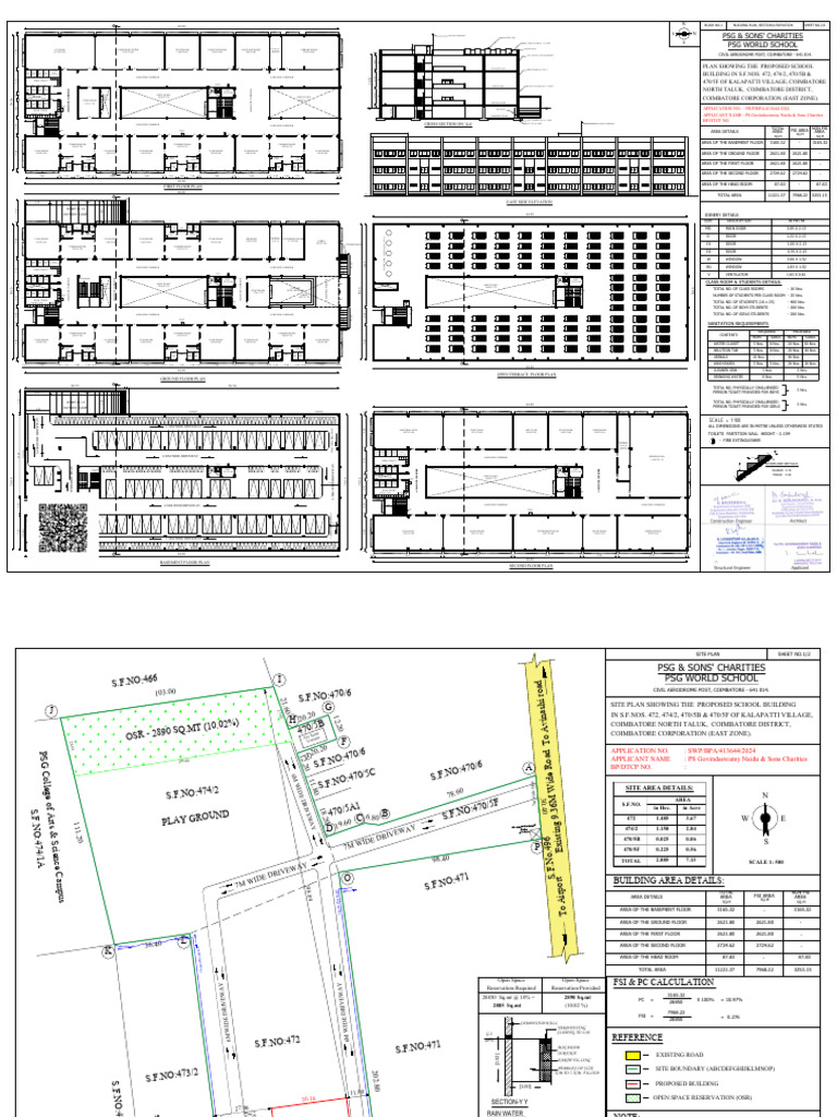 PSG & Sons' Charities PSG World School | PDF | Buildings And Structures