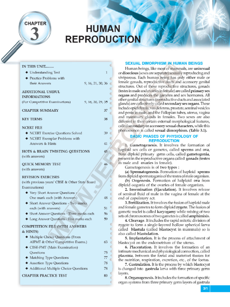 Human Reproduction | PDF