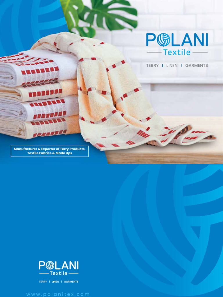 Polani Textiles: Quality Terry Towels | PDF | Textiles | Weaving