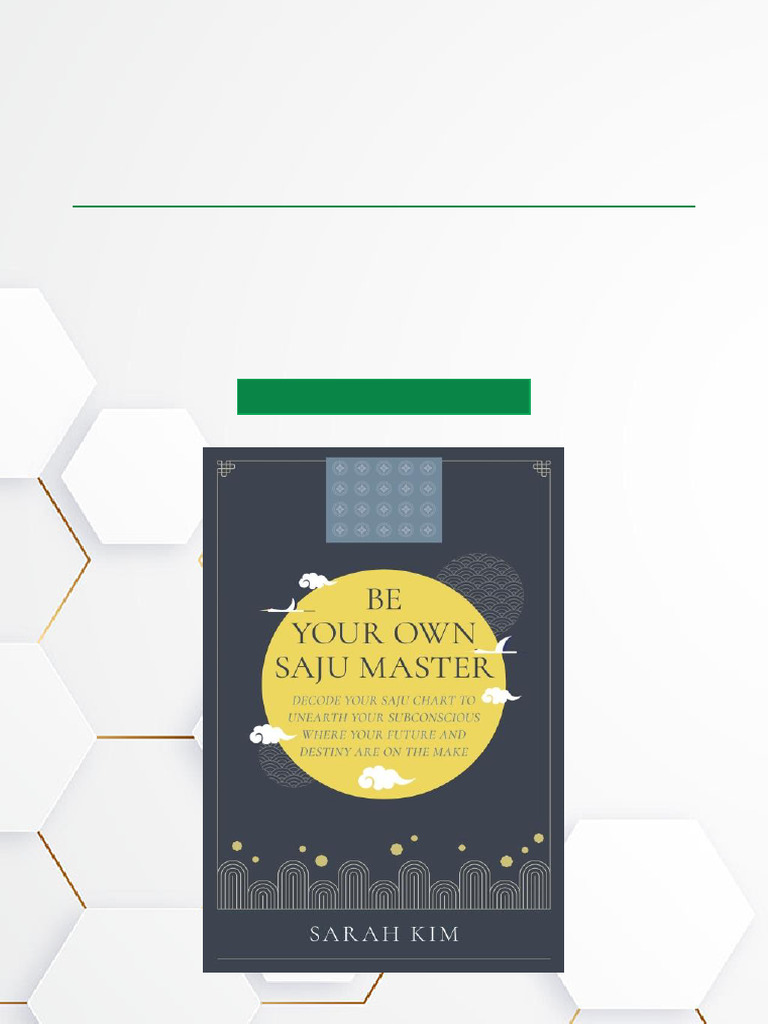 Be Your Own Saju Master A Primer Of The Four Pillars Method Decode Your ...