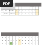 Change Time Schedule Form | PDF