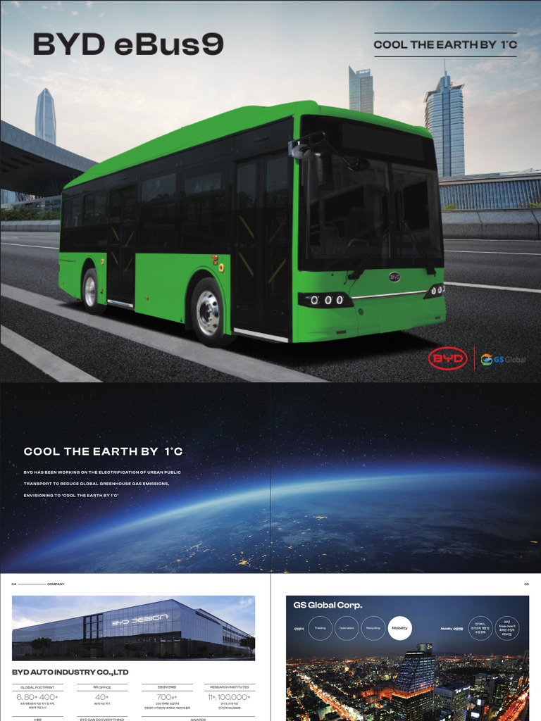 Catalog BYD EBus9 | PDF