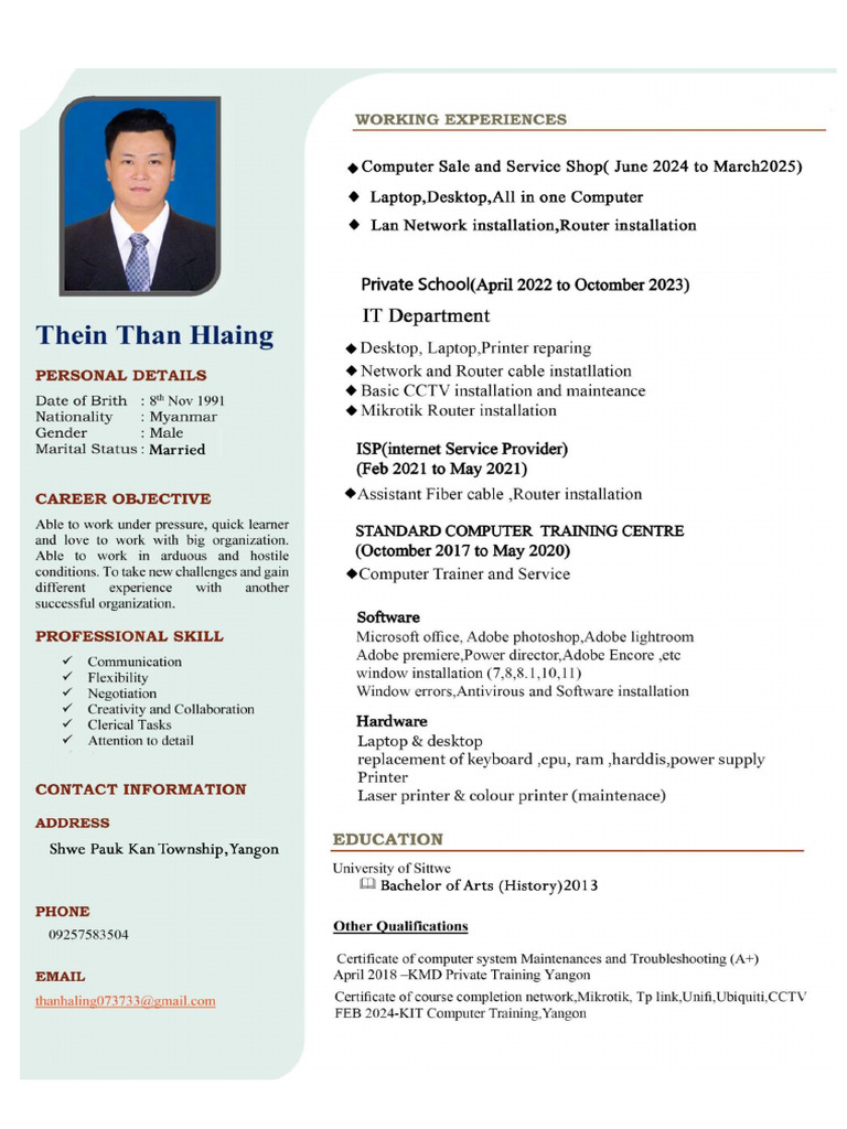 CV 2025 | PDF