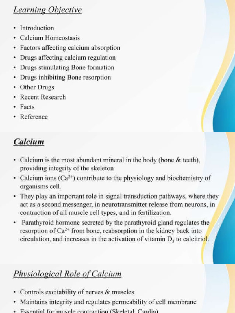 Calcium | PDF