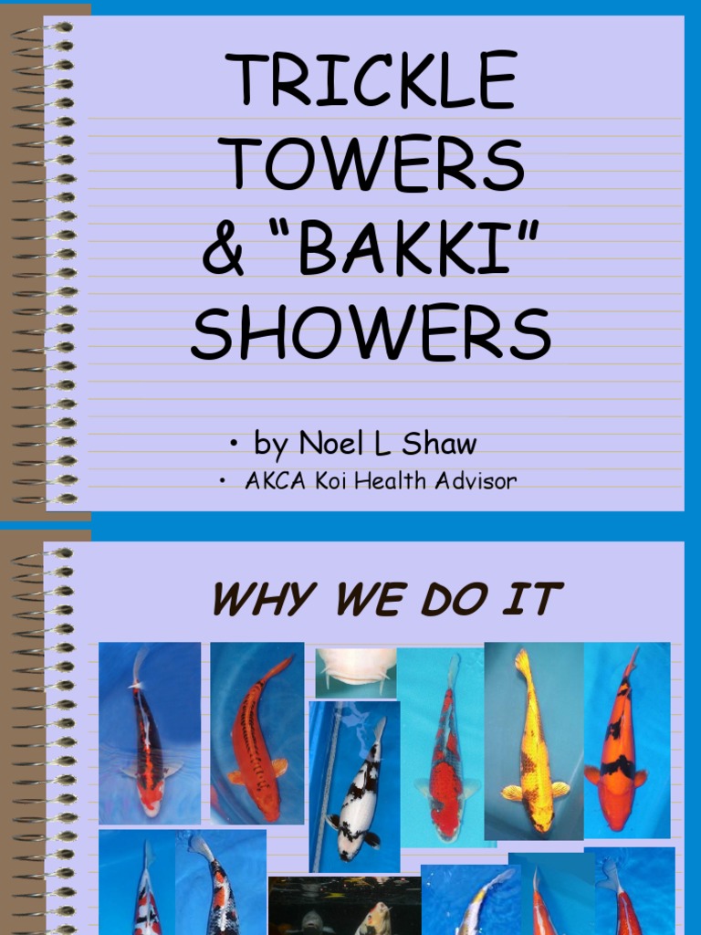 Trickle Tower and Shower Filters | PDF | Water | Chemistry