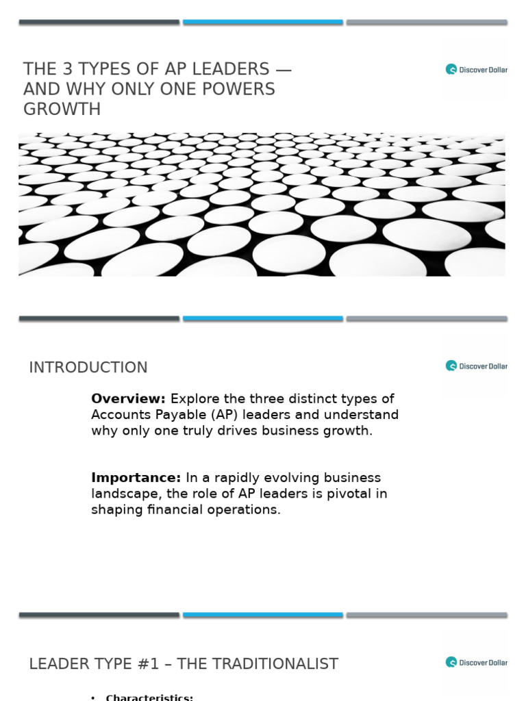 The 3 Types of AP Leaders | PDF | Artificial Intelligence ...