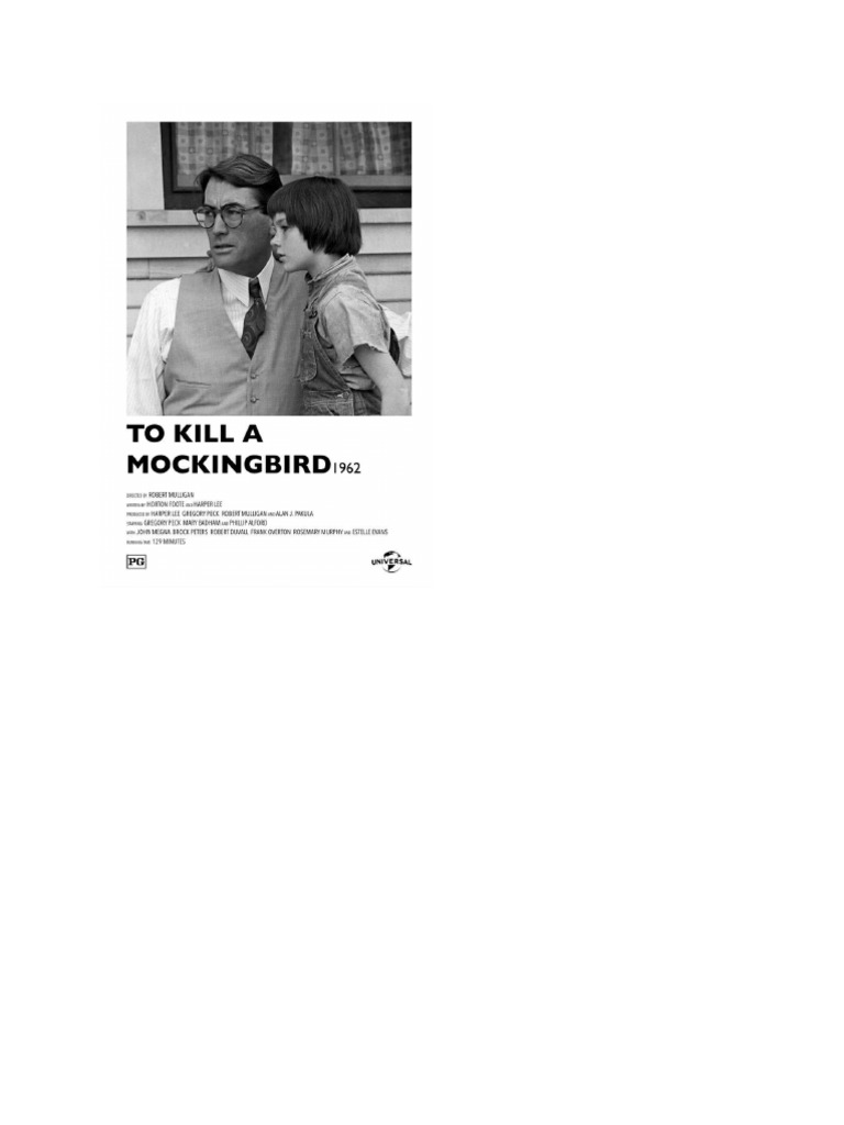 To Kill A Mocking Bird | PDF