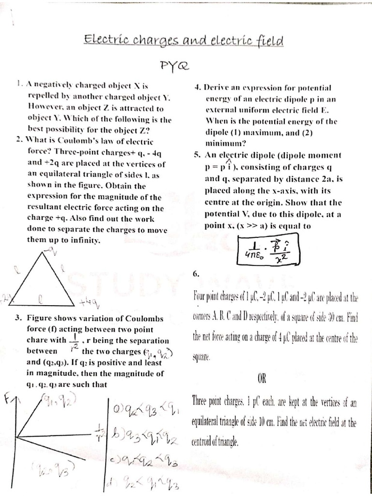 Worksheet of Physics | PDF