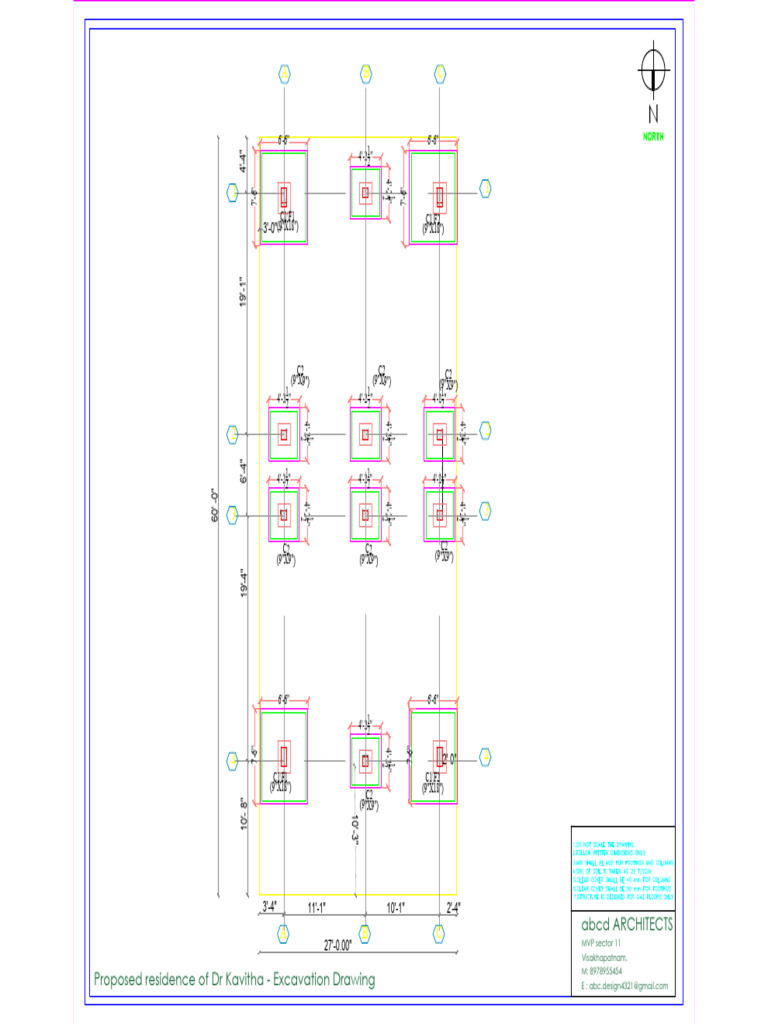 DR - Kavitha Excavation Plan | PDF