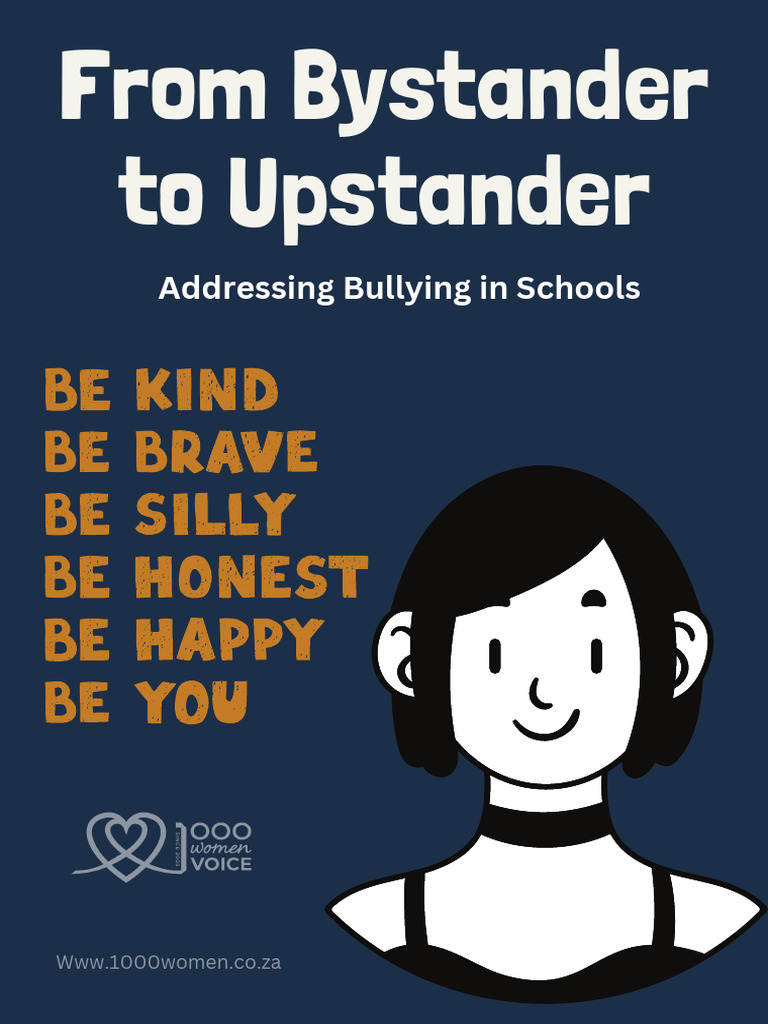 From Bystander To Upstander 5 MAY 2025 | PDF | Bullying | Social Psychology