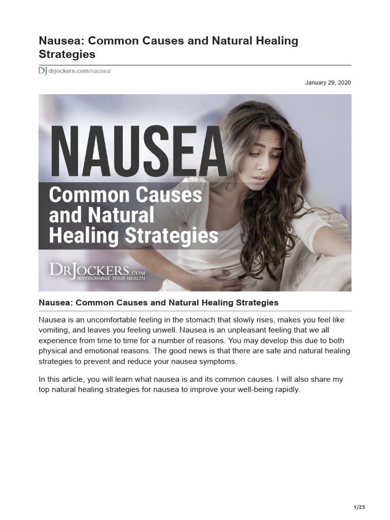 Drjockers.com-Nausea Common Causes and Natural Healing Strategies | PDF ...