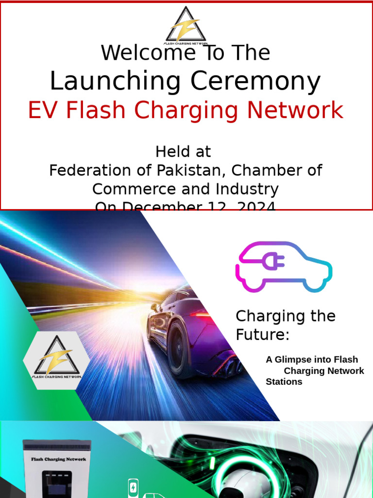 Presentation Ev Charging Network by Ayesha | PDF | Battery Charger | Electric Vehicle