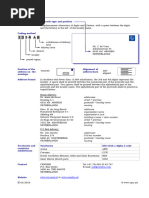 Luxembourg: Postcode Postcode Type and Position | PDF | Address (Geography) | Public Services