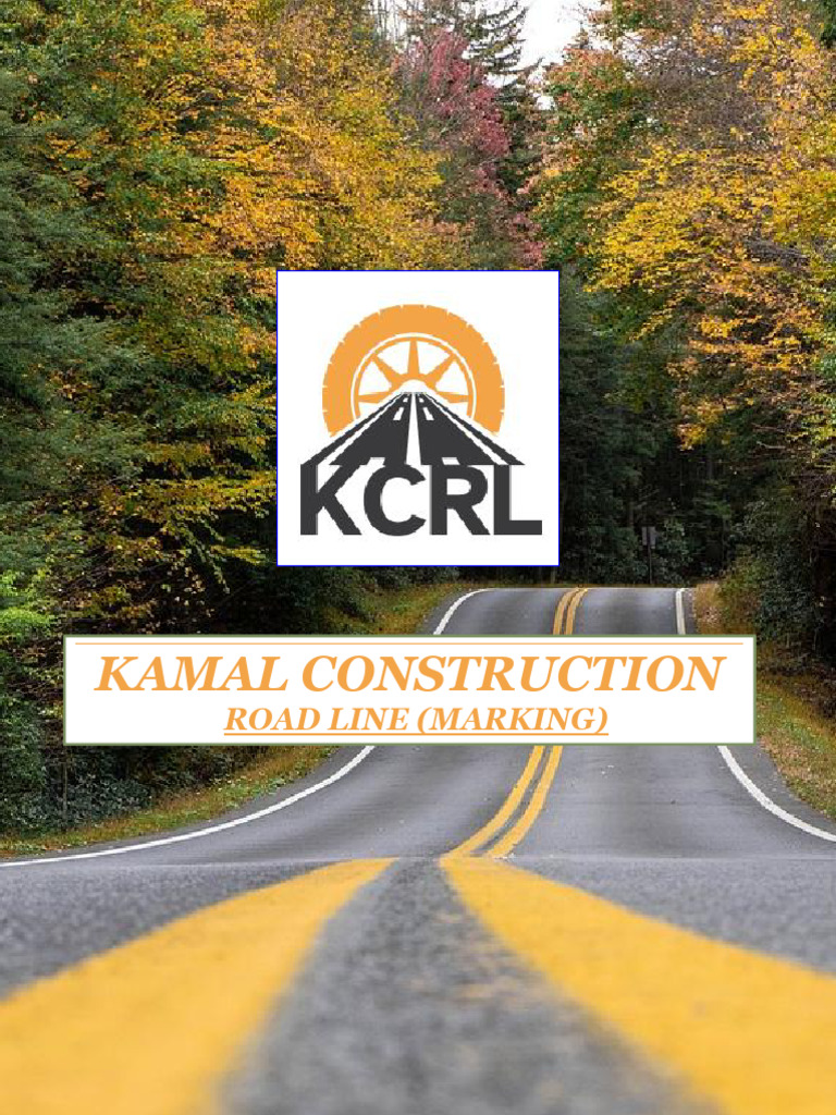 Kamal Construction Road Line Profile | PDF | Economies