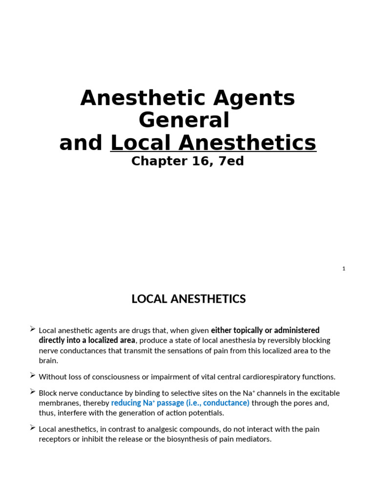 Anesthetic Agents General and Local Anesthetics | PDF | Cocaine | Amine