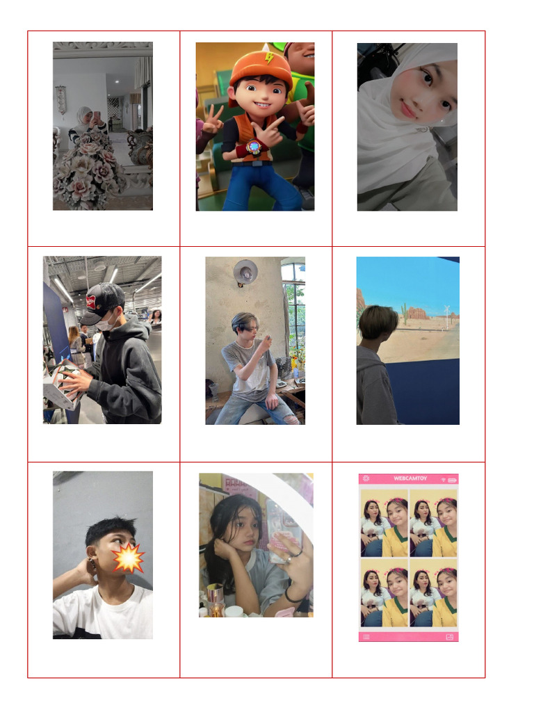 Template Polaroid 2r | PDF