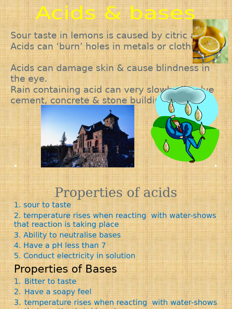 Acids and Bases Notes | PDF | Acid | Hydroxide