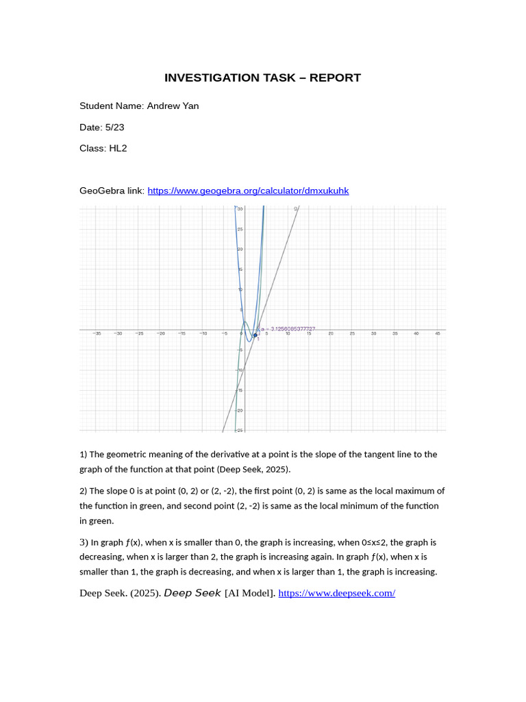 Investigation Task - Report | PDF