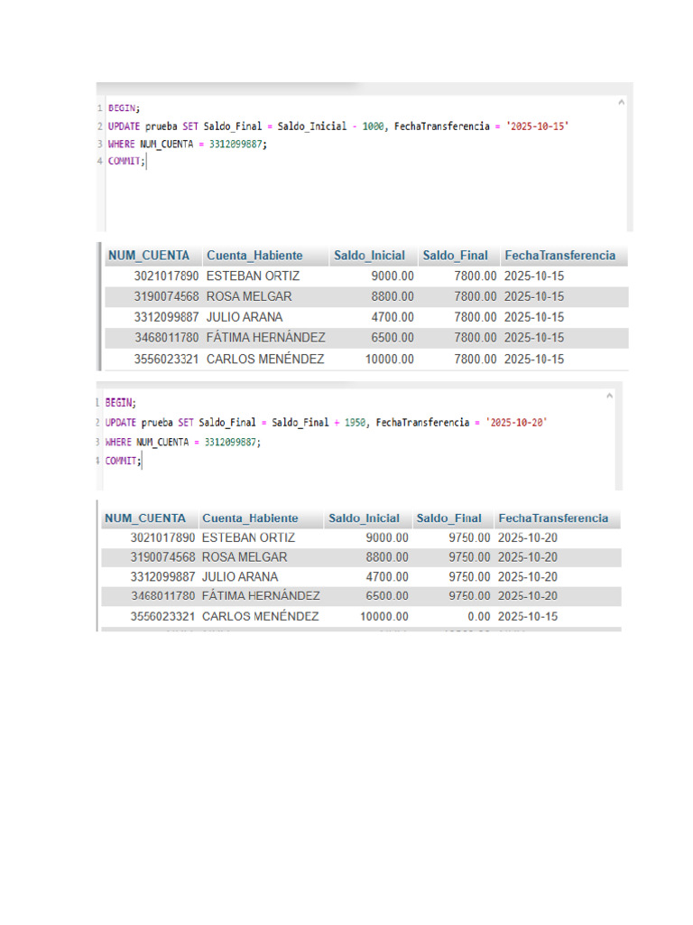 Trans Acci On Parcial | PDF