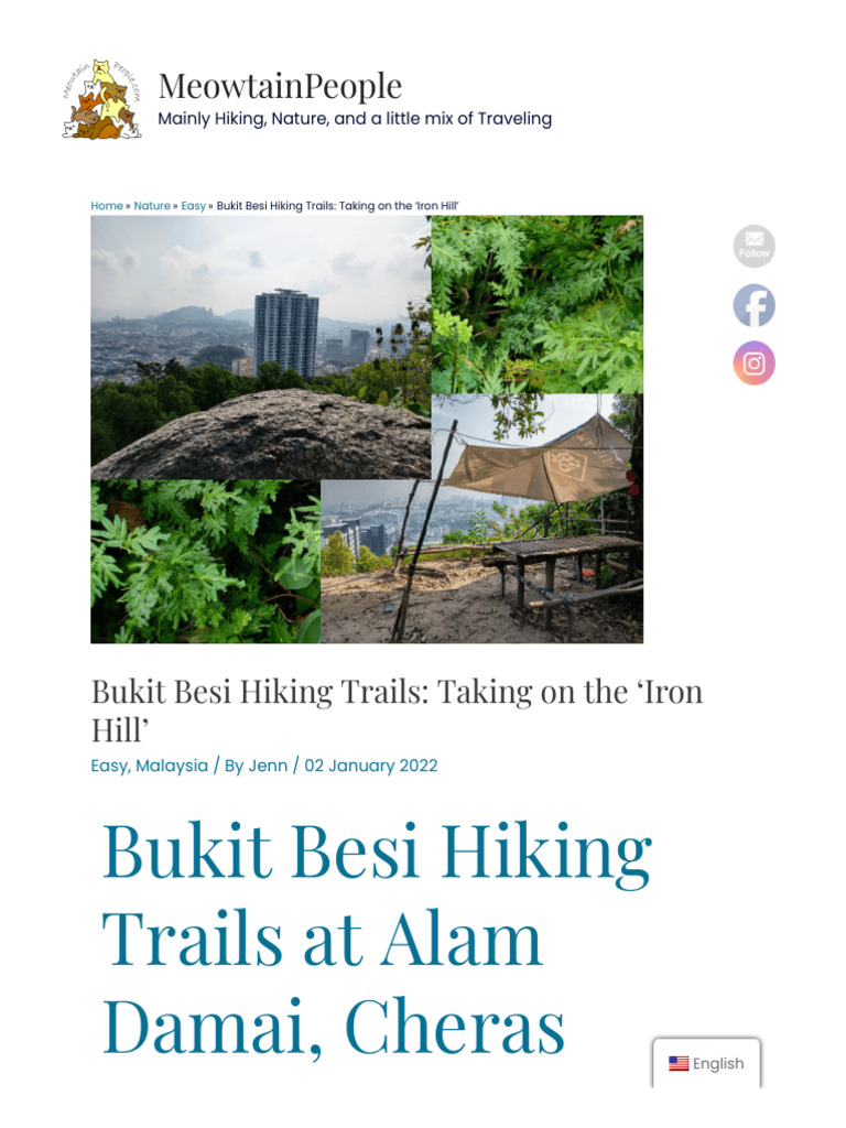 Bukit Besi Hiking Trail Guide | PDF | Hiking | Trail