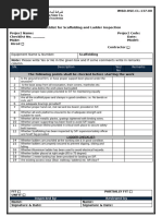 Ladder Inspection Checklist | PDF | Ladder | Mechanical Engineering
