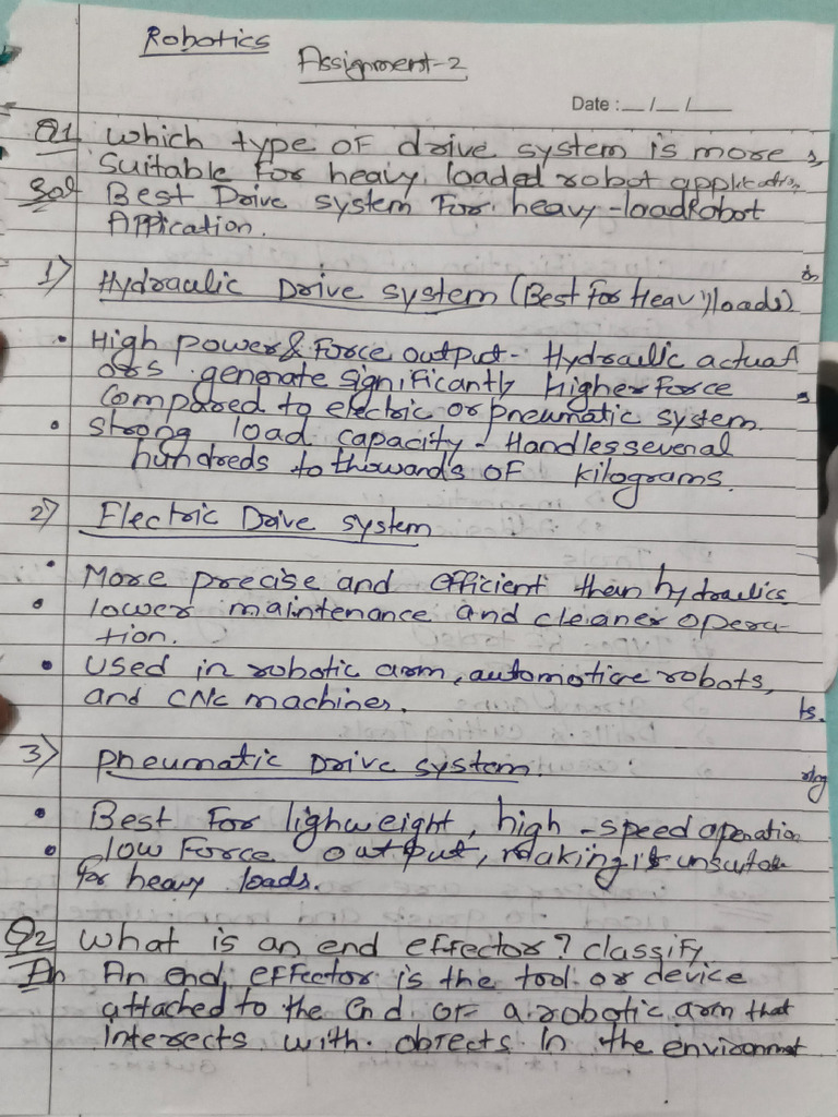 Robotics Assignment 2 | PDF
