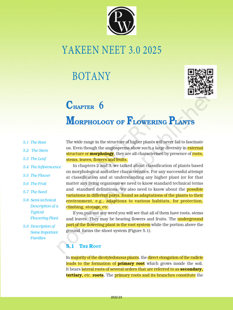 66f150bc17aa762e9b66822c - ## - Morphology of Flowering Plants ...