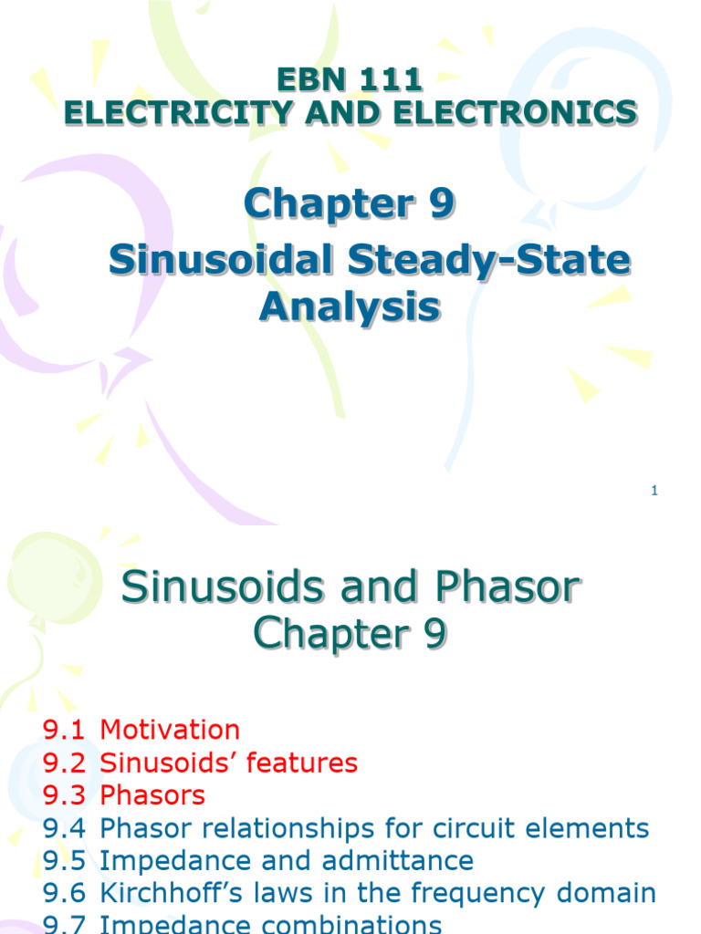 EBN 111 Lecture Presentations Lecture 25 | PDF | Phase (Waves ...