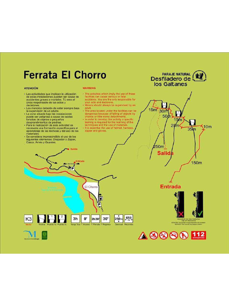 Via Ferrata El Chorro | PDF