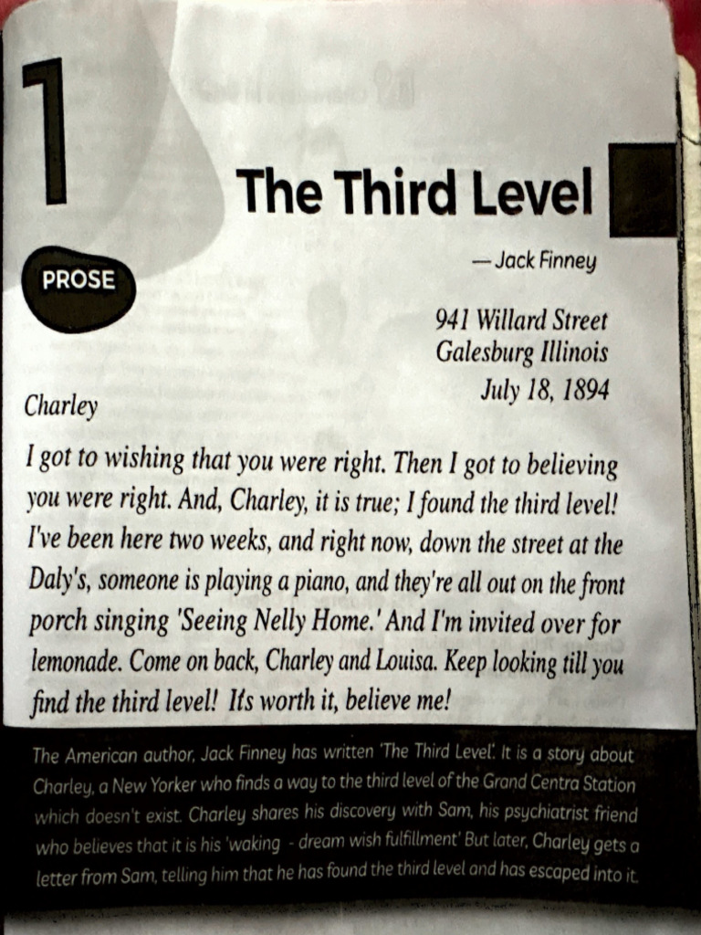 Third Level (Vistas) | PDF