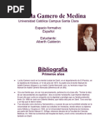 Biografía de Lucila Gamero de Medina | PDF | Historia