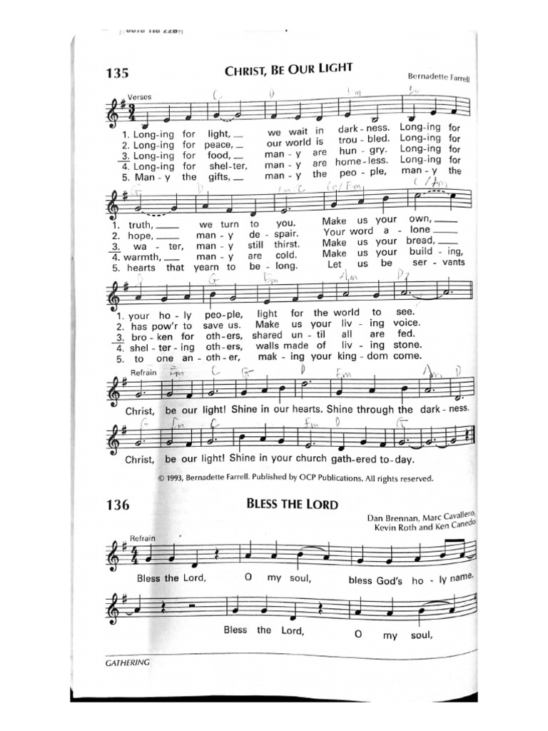 Christ, Be Our Light | PDF
