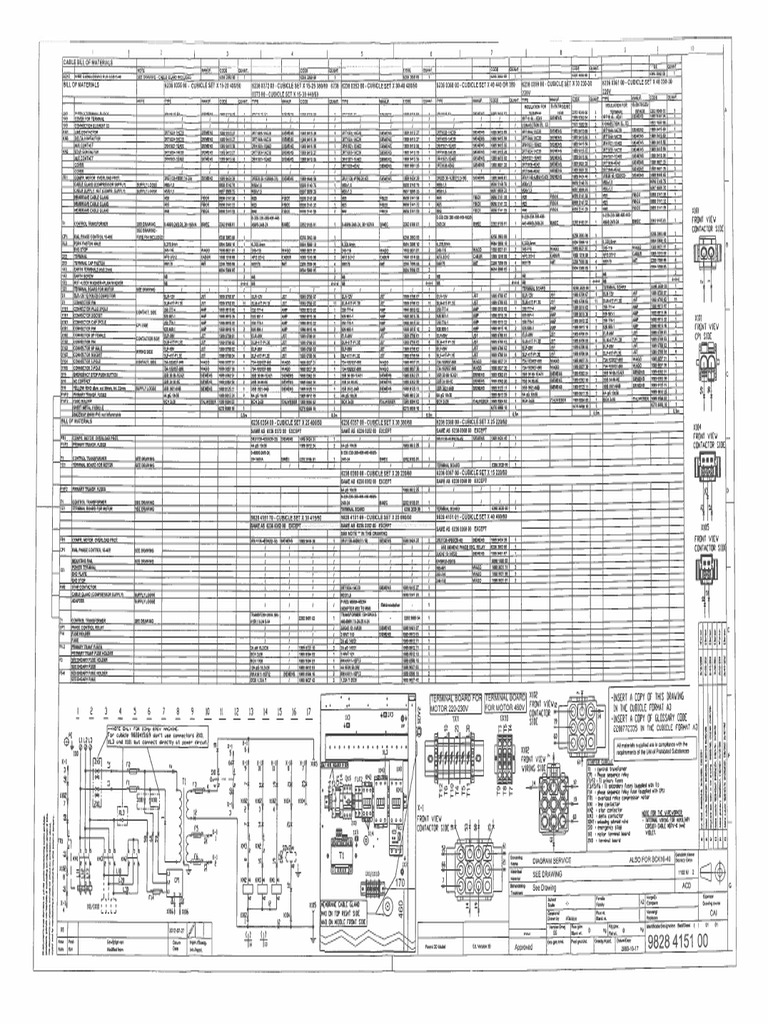 Schema Electrique Mav291.8 | PDF