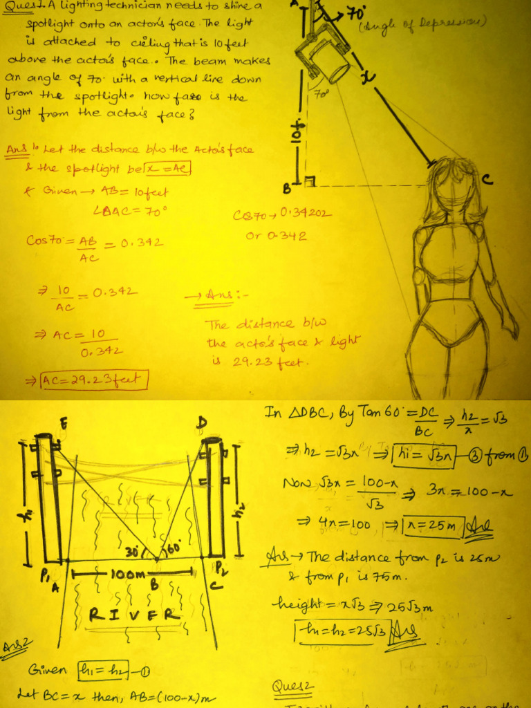 Maths Trigo Multiple Assessment 1 1 | PDF
