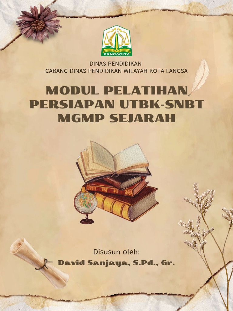 Modul Persiapan UTBK SNBT Sejarah | PDF