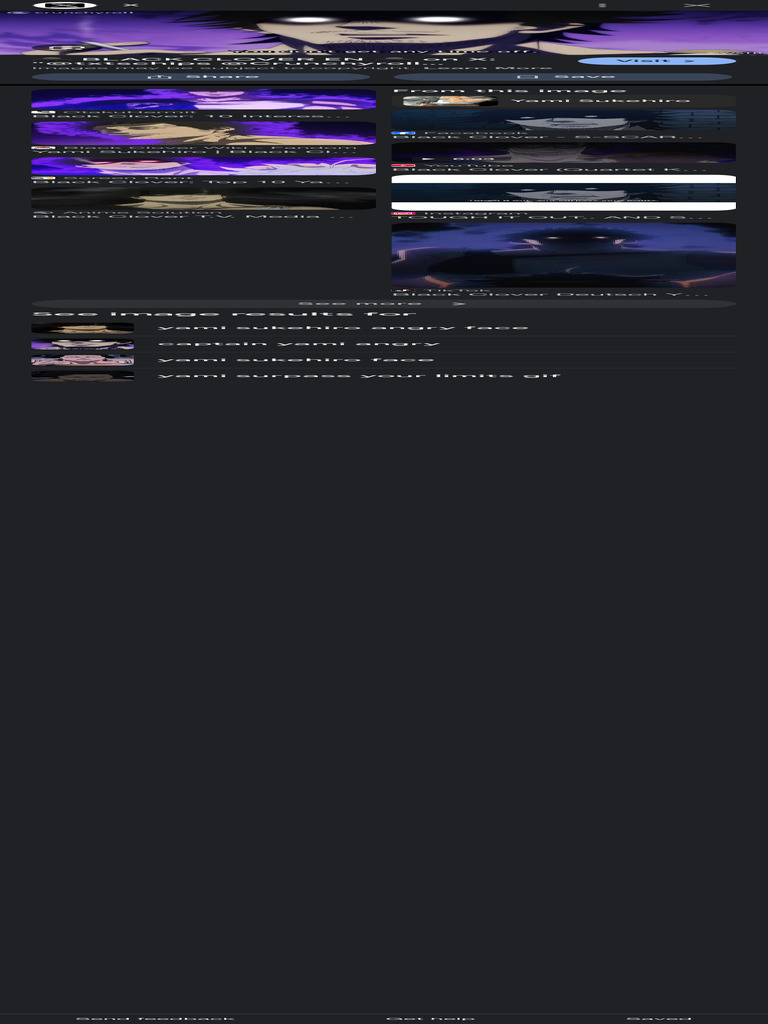 Yami Scary Face - Google Search | PDF