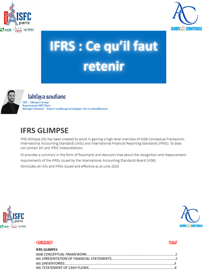 ifrs note | PDF | International Financial Reporting Standards ...
