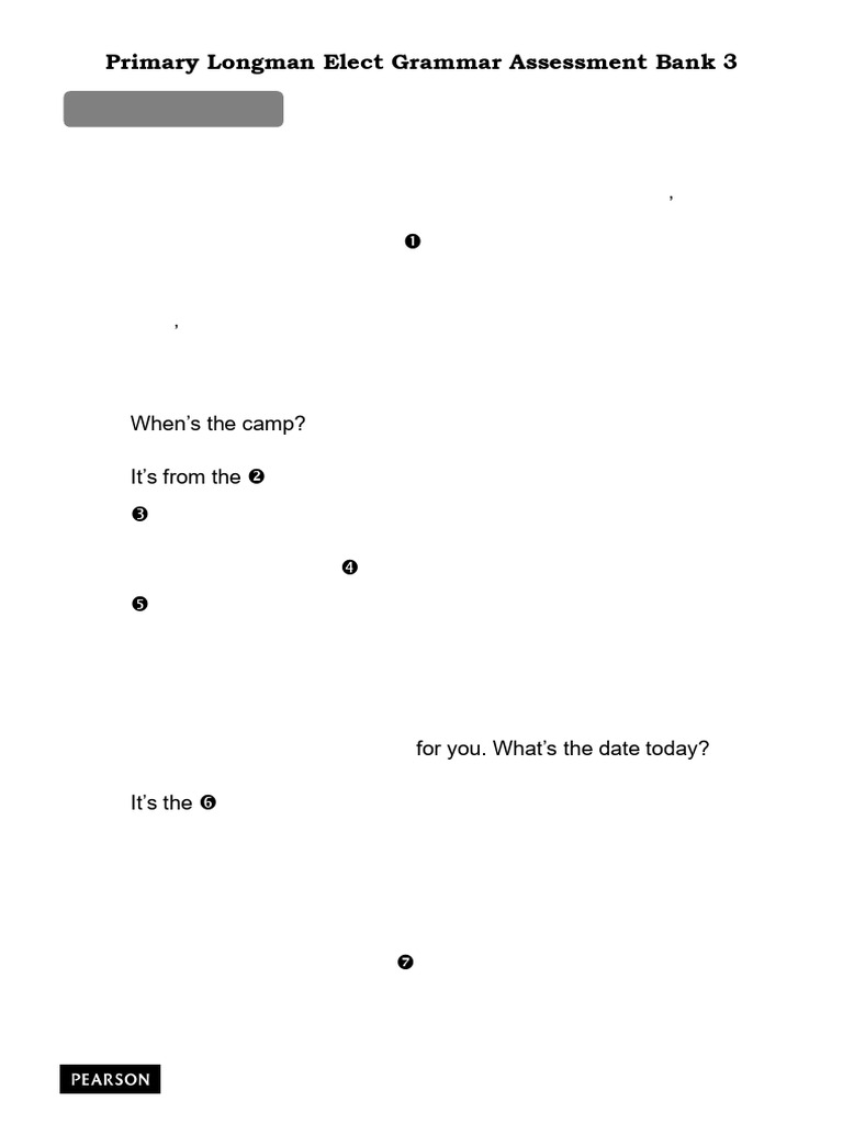 P3 - Eng - Worksheet 45 | PDF
