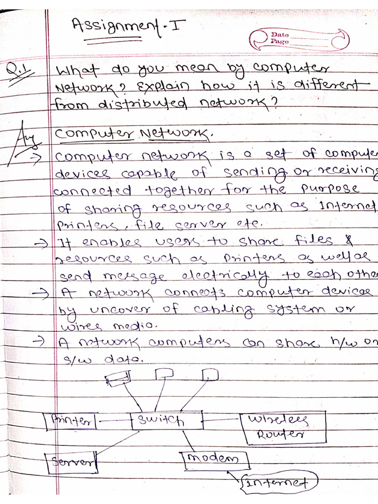 Computer Networks Assignment | PDF