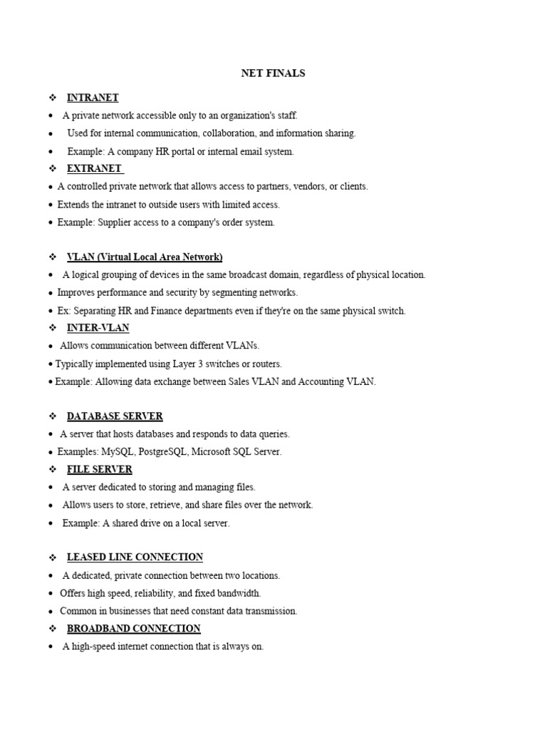 Net Finals Reviewer | PDF | Computer Network | Domain Name System