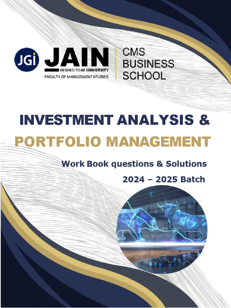 IAPM Module 2 Work Book - Solution 2024 - 2026 | PDF | Bonds (Finance) | Yield (Finance)