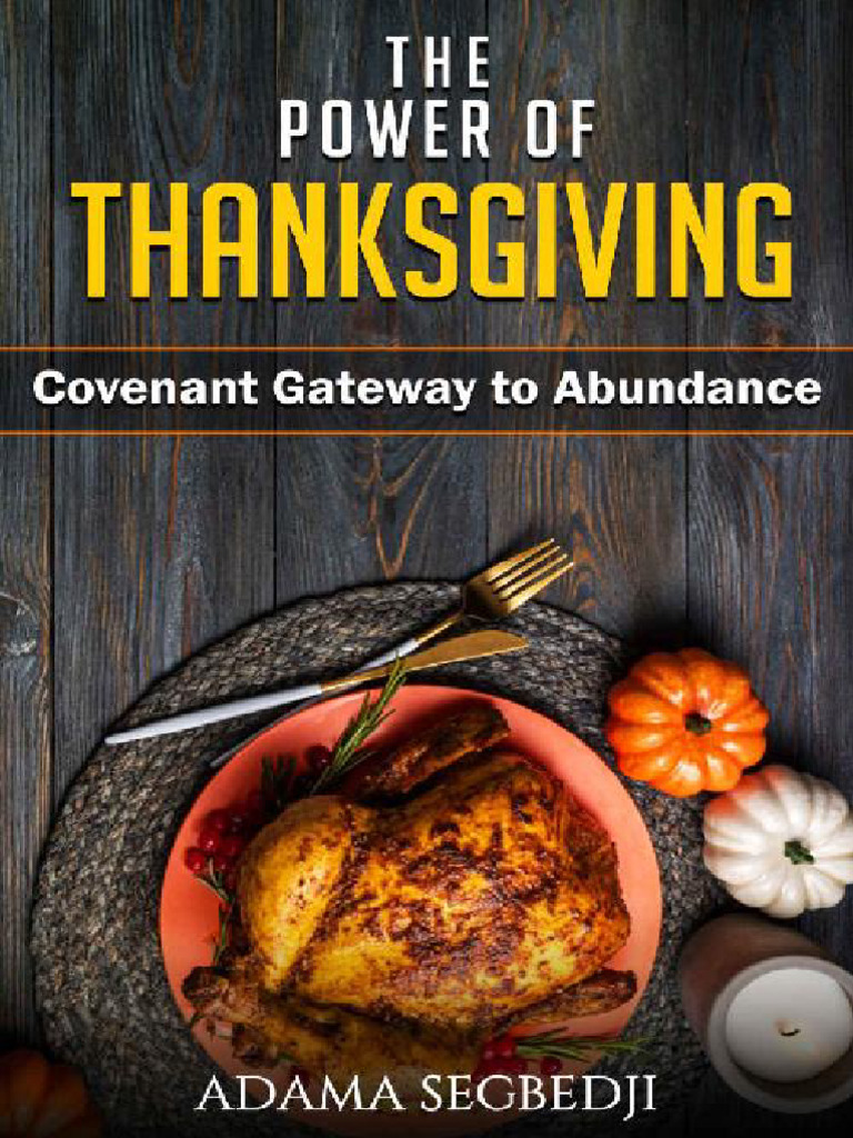 Power of Thanksgiving for Abundance | PDF | Jesus | Saint Peter