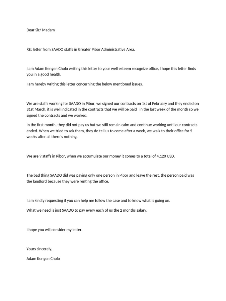Dear Sir - Madam-WPS Office | PDF