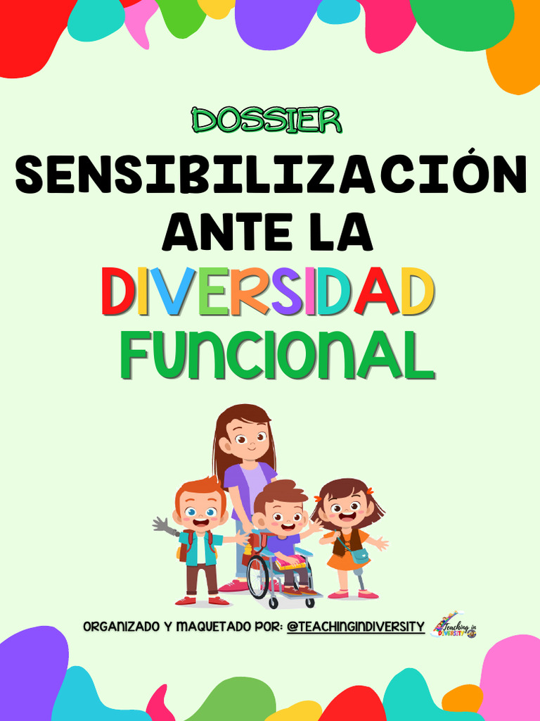Dossier de Sensibilización Ante La Diversidad Funcional | PDF | Autismo | Síndrome de Asperger