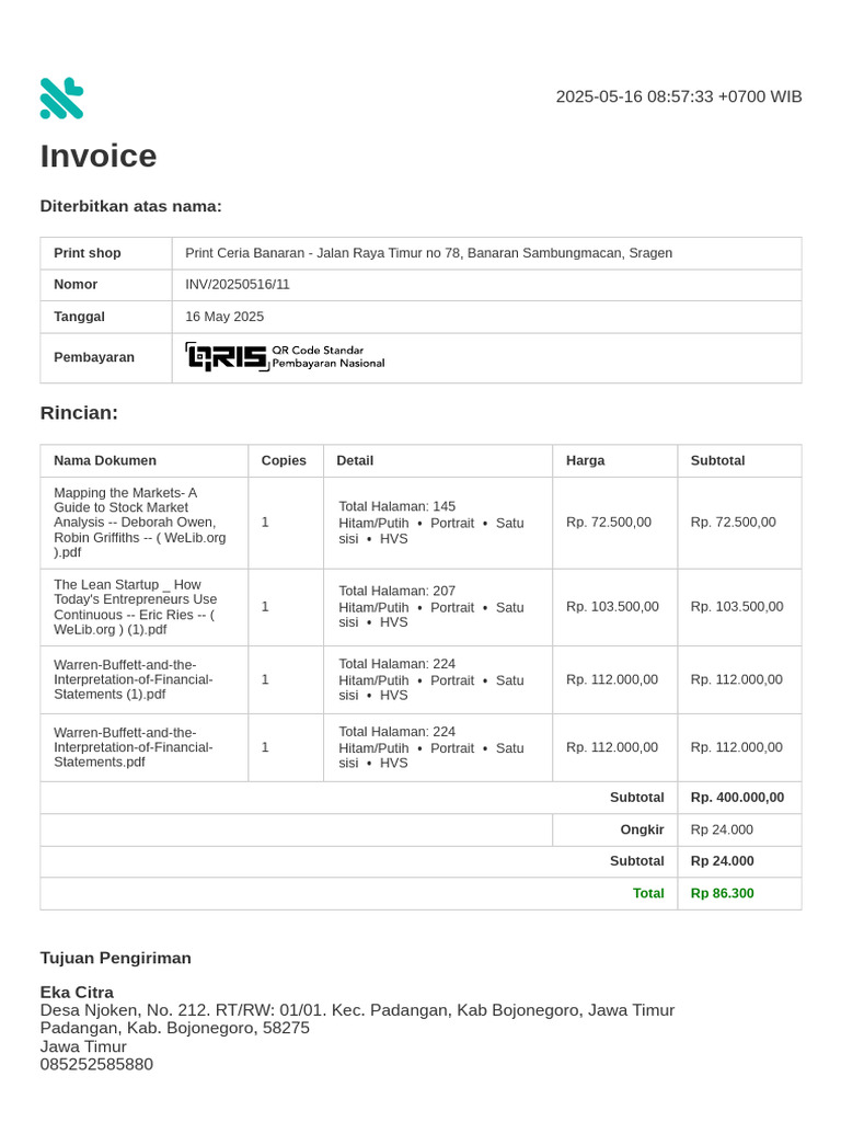 Invoice 11 | PDF