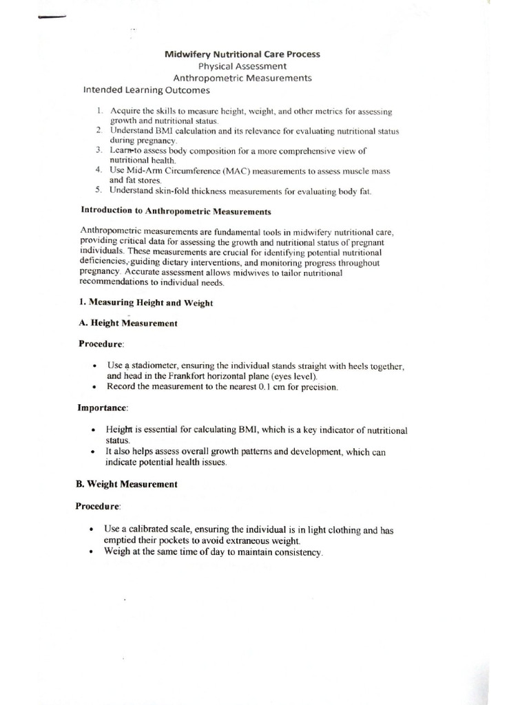 Nutrition Midterm Activities Quiz | PDF