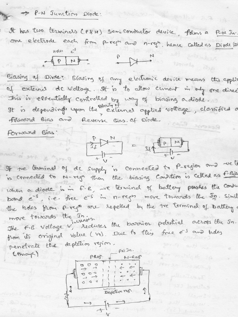 2 PN JN Diodes Ex1 | PDF