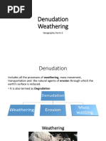 Understanding Denudational Processes | PDF