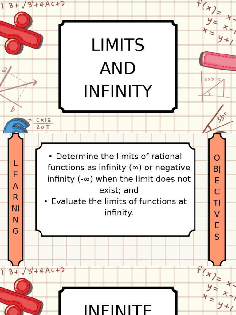 Limits and Infinity | PDF